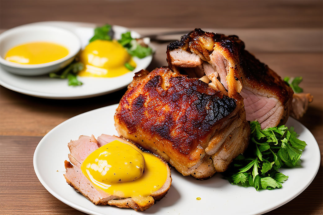 Honey-Glazed Gammon with Mustard Mash – That Home Shop