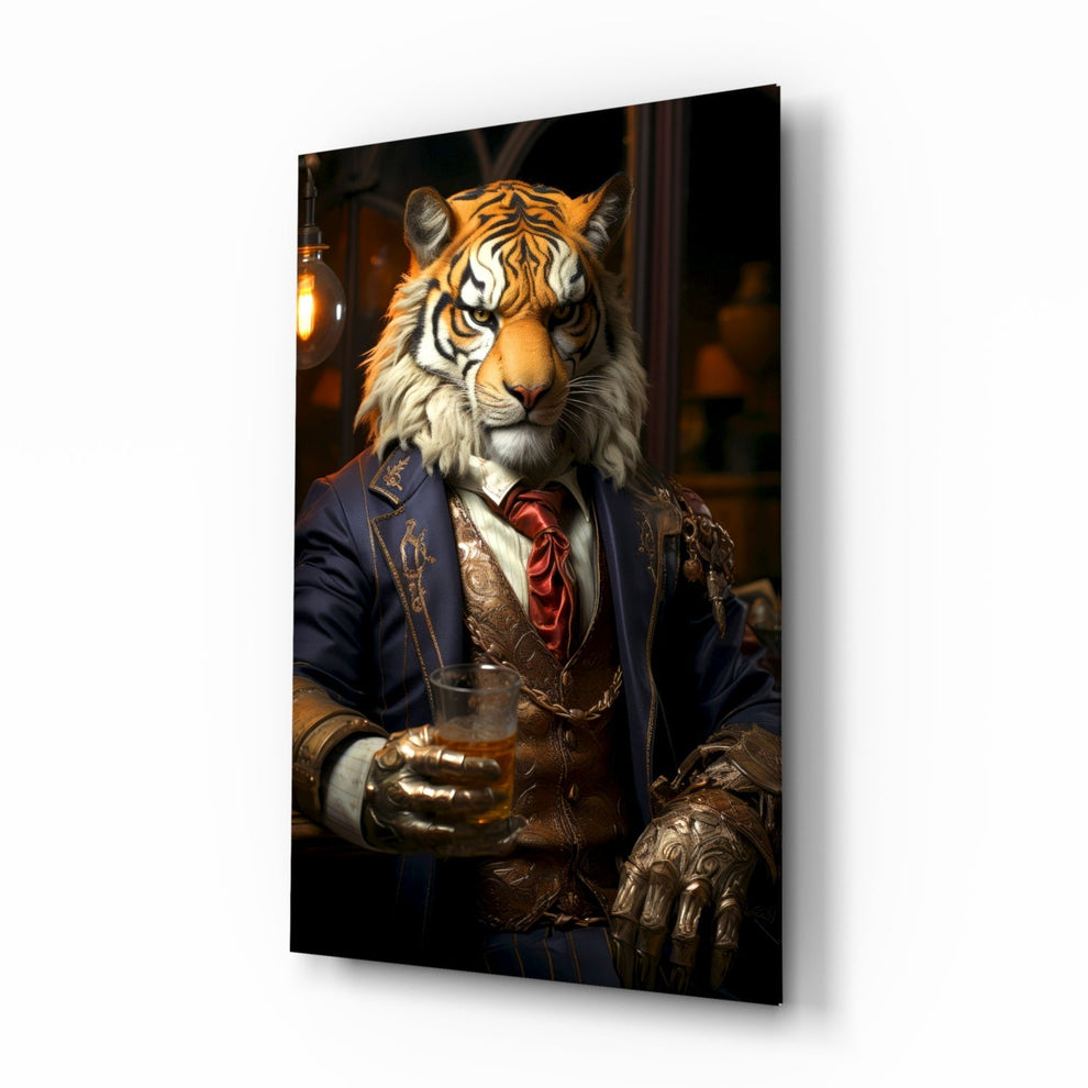 Duke Lion Glass Wall Art|| Designer's Collection – That Home Shop