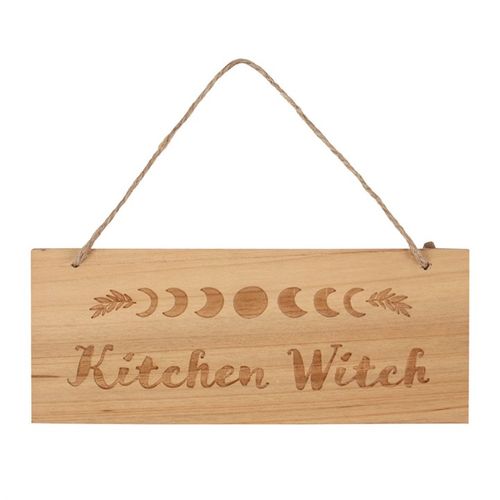 Kitchen Witch Engraved Hanging Sign – That Home Shop