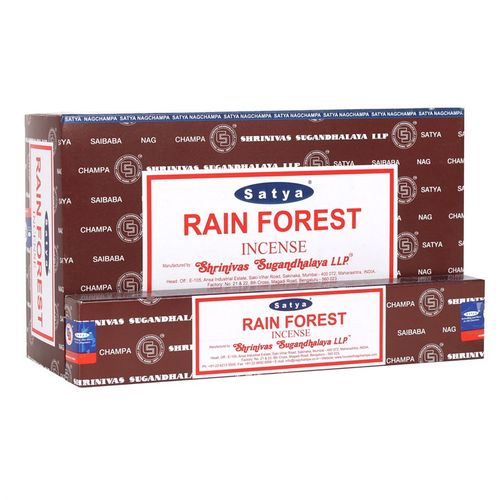 12 Packs of Rainforest Incense Sticks by Satya – That Home Shop